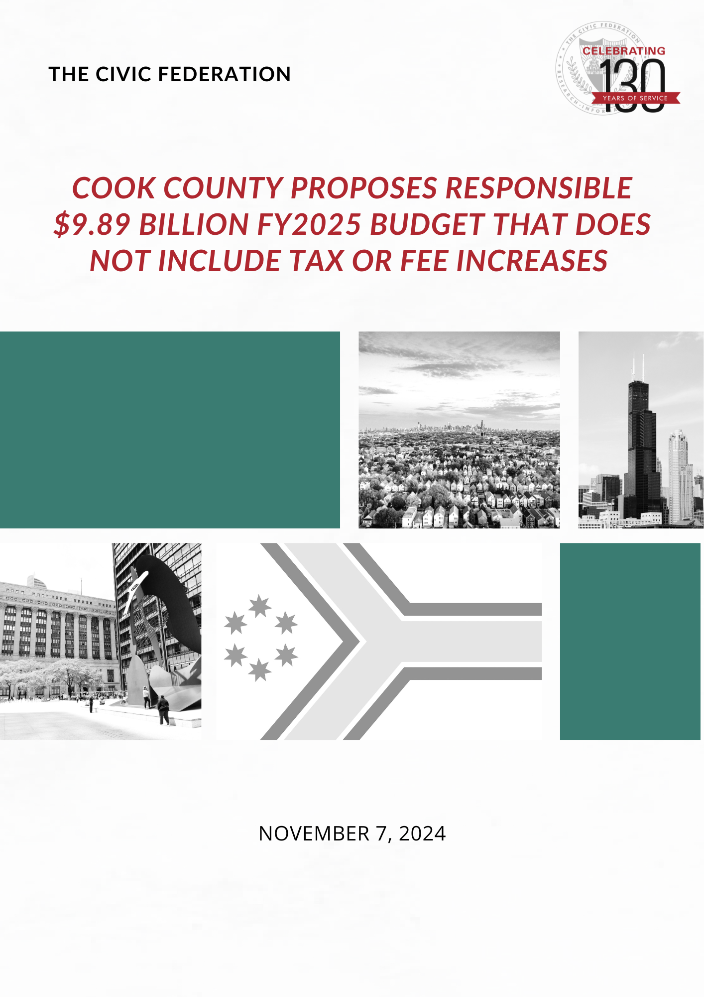 Cook County Proposes Responsible $9.89 Billion FY2025 Budget That Does Not Include Tax or Fee ...